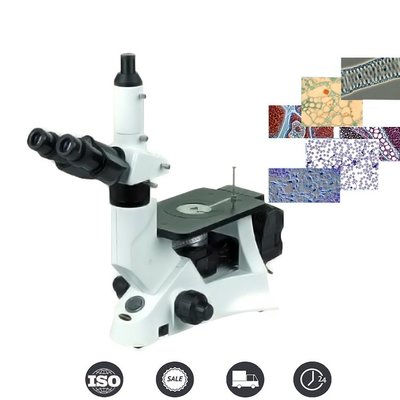 China Metal Alloy Structure Inverted Metallurgical Optical Microscope Trinocular NCM-V1000 supplier