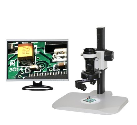 China 5mp Usb Stereo Zoom 3D Digital Microscope With 95mm Working Distance supplier