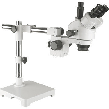 China Trinocular Stereo Zoom Microscope Boom Stand  Single Arm NXT-S1000T 230MM supplier
