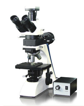 China 100X Objective High Power Microscope , Reflected Light Microscopy WF10X / 18mm supplier