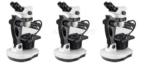China Portable Digital Gem Stereo Microscope , Transmitted Light Microscopy 0.67X - 4.5X supplier