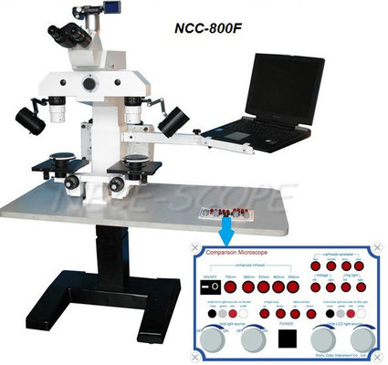 China 0.7X - 4.5X Zoom Stereo Forensic Comparison Microscope WF10X / Ф24mm supplier