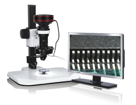 China USB Digital 3D LCD Screen Microscope 150x With 95MM Working Distance supplier