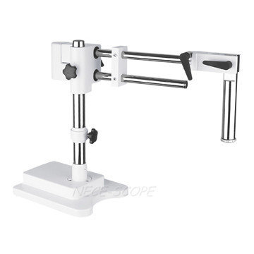 China Double Arm Microscope Accessories , Flexible Stereo Boom Microscope Stand NC-BS02 supplier
