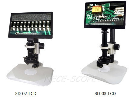 China High Resolution LCD Screen Microscope With Digital Camera 3D - 02 - LCD Series supplier
