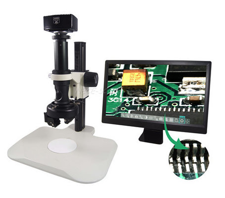China Full HD Portable LCD Digital Microscope , 2X Coupler U500x Digital Microscope supplier