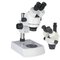 Glass Zoom Stereo Inspection Microscope With 100mm Working Distance 1:6.4 supplier