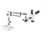 Binocular Boom Stand Stereo Zoom Microscope Double Arm For PCB Inspecition supplier