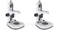 76mm Lens Holder Microscope Accessories Stereo Microscope Stands Adjustable LED Stand NC-J3 supplier